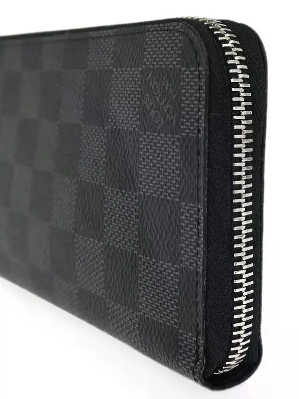 LOUIS VUITTON 2015 Damier Graphite Zippy Wallet