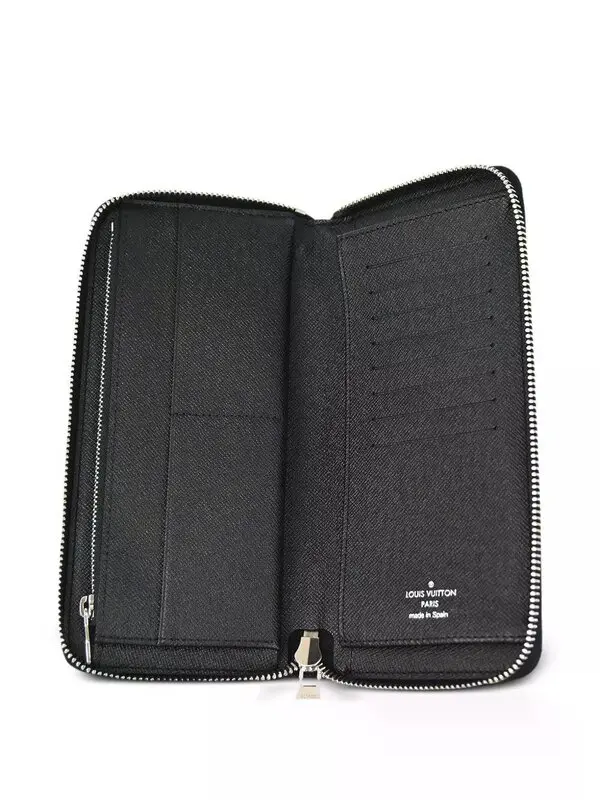 LOUIS VUITTON 2015 Damier Graphite Zippy Wallet