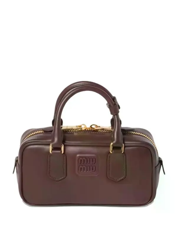 Miu Miu Arcadie Logo Detail Tote Bag
