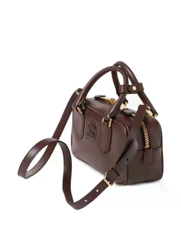 Miu Miu Arcadie Logo Detail Tote Bag