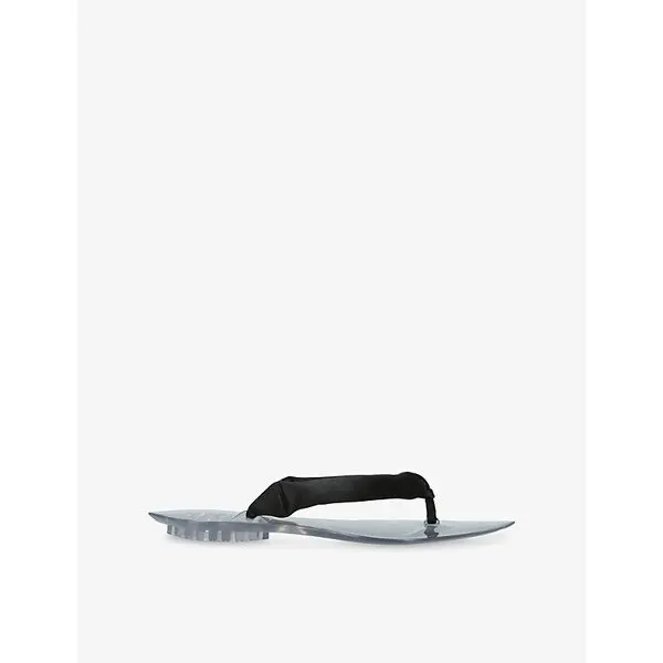 Alaïa Padded Thong Flip-flops