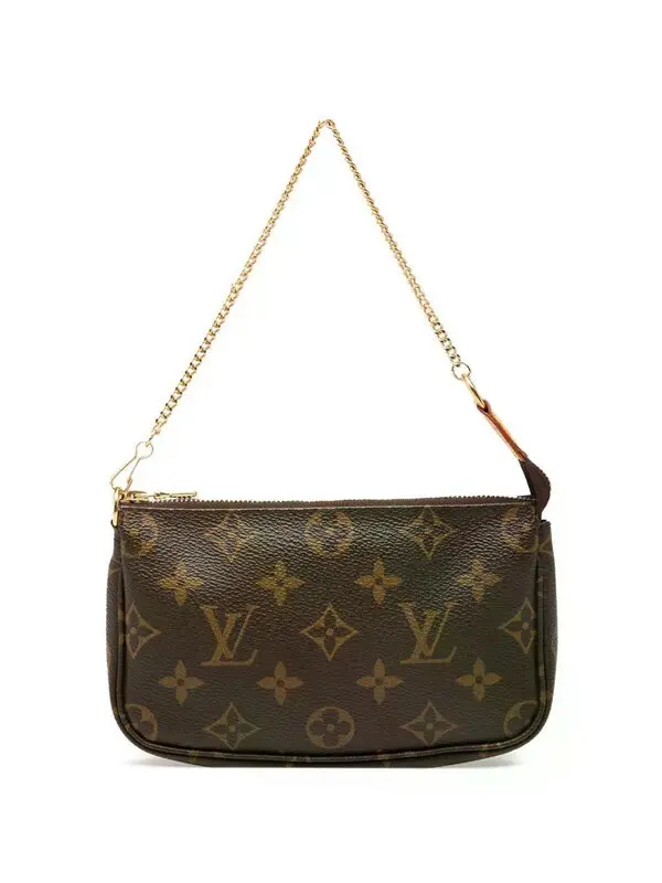 LOUIS VUITTON 2005 Monogram Mini Pochette Accessoires Handbag
