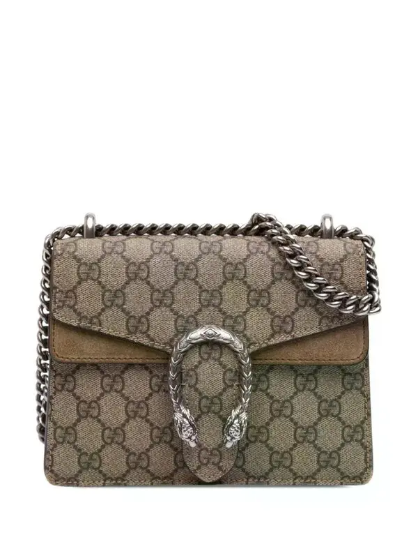 Gucci 2016-2026 Small Gg Supreme Dionysus Crossbody Bag - Neutrals