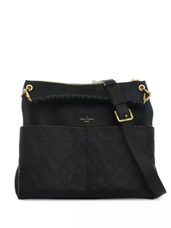 LOUIS VUITTON 2020 Monogram Empreinte Maida Hobo Satchel - Black