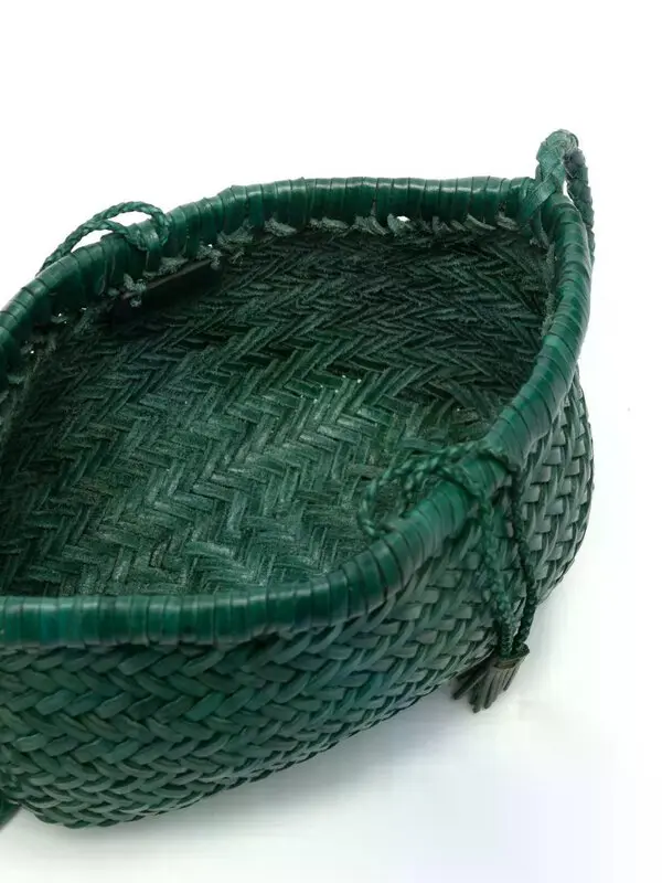 Dragon Diffusion Small Grace Leather Basket Bag