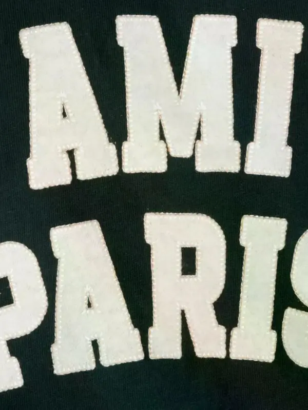 AMI Paris Logo-appliqué T-shirt