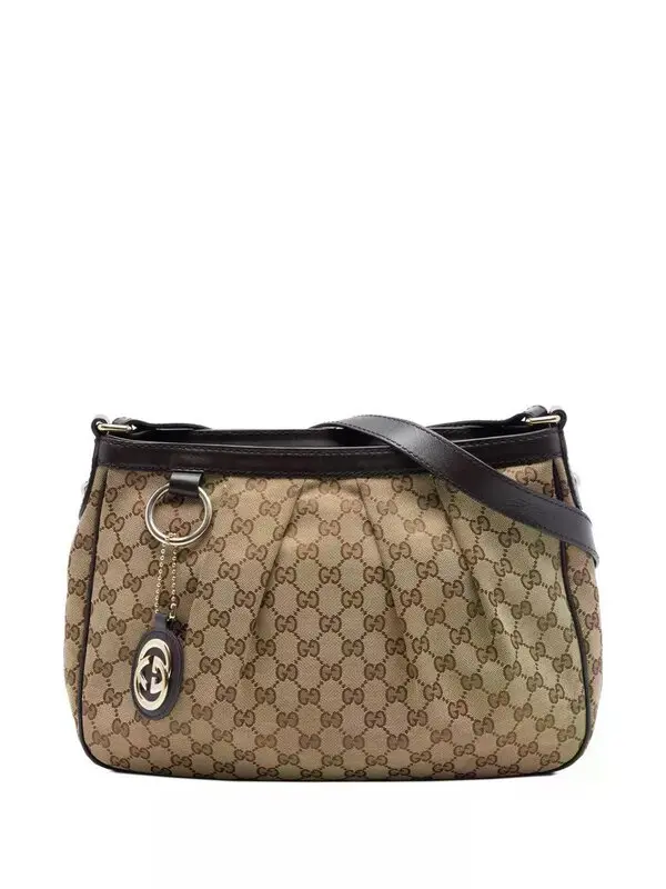 Gucci Gg Canvas Sukey Crossbody Bag