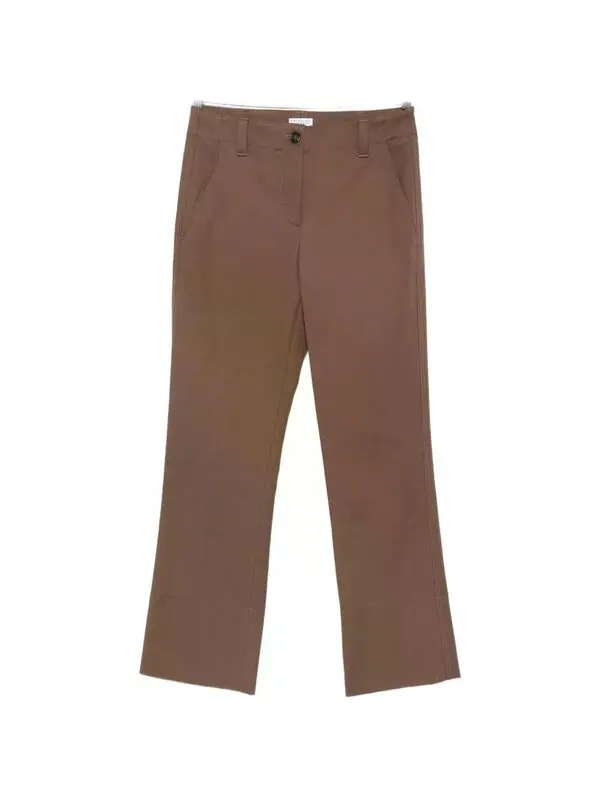 Brunello Cucinelli Belt-loops Trousers - Brown
