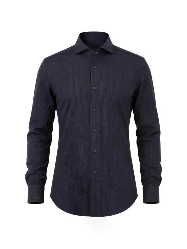 XACUS Micro-patterned Long-sleeve Shirt