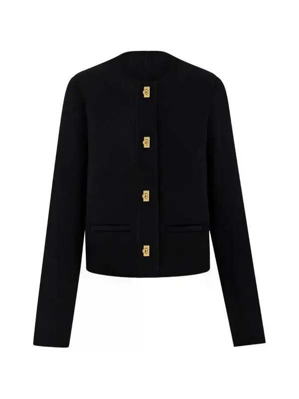 FERRAGAMO Wool And Cashmere Gancini Jacket