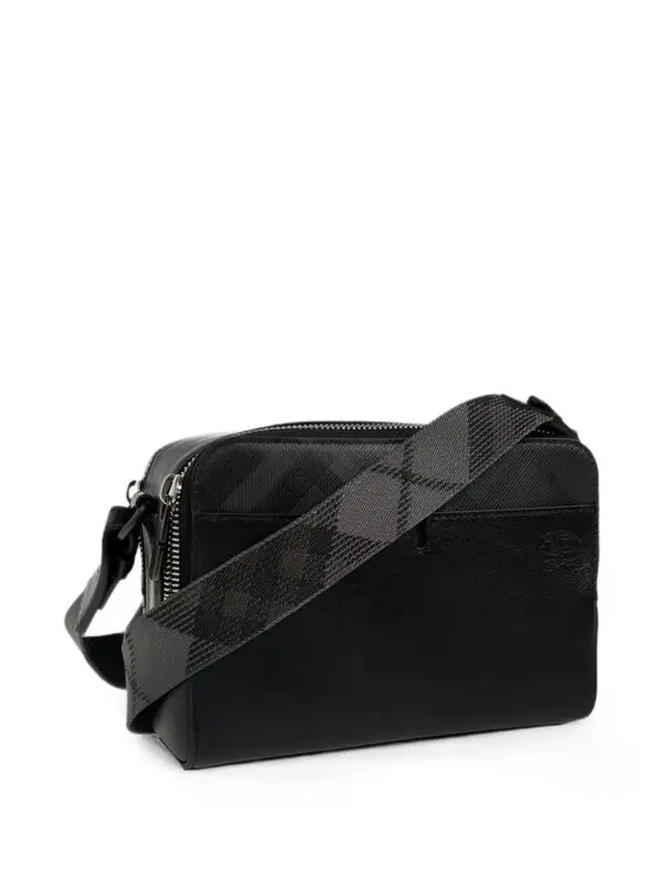 Burberry Check-pattern Messenger Bag