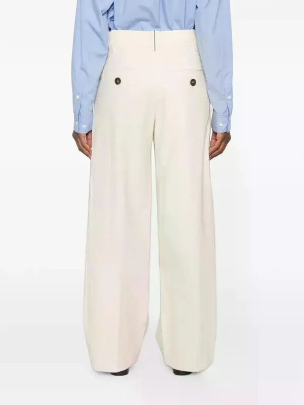 Brunello Cucinelli Pleated Wide-leg Trousers