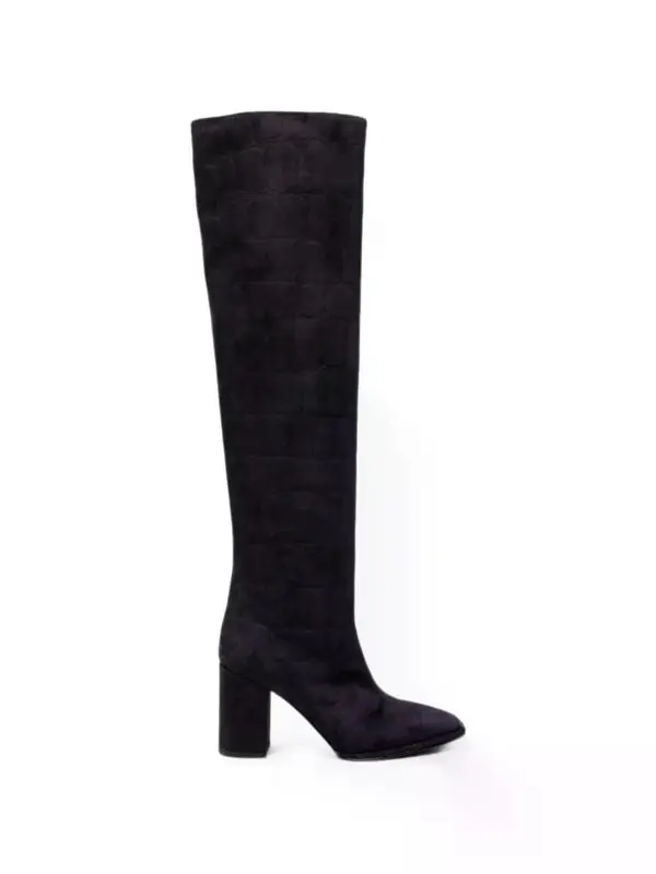 LE SILLA Round-toe Knee-high Boots