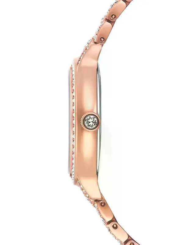 SWAROVSKI Crystal-embellished Rose Gold Tone Watch