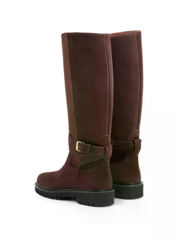 Valentino Garavani Vlogo Signature Leather Boots