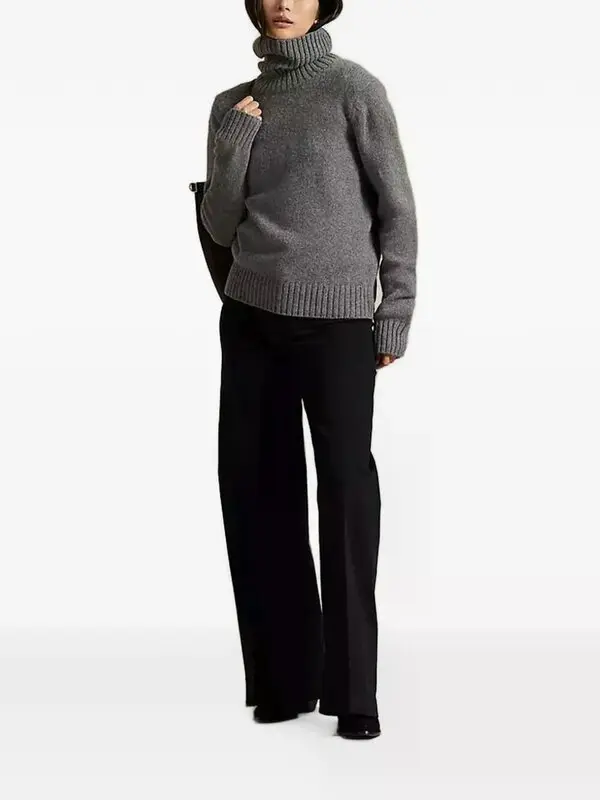 Polo Ralph Lauren Roll-neck Ribbed-trim Sweater