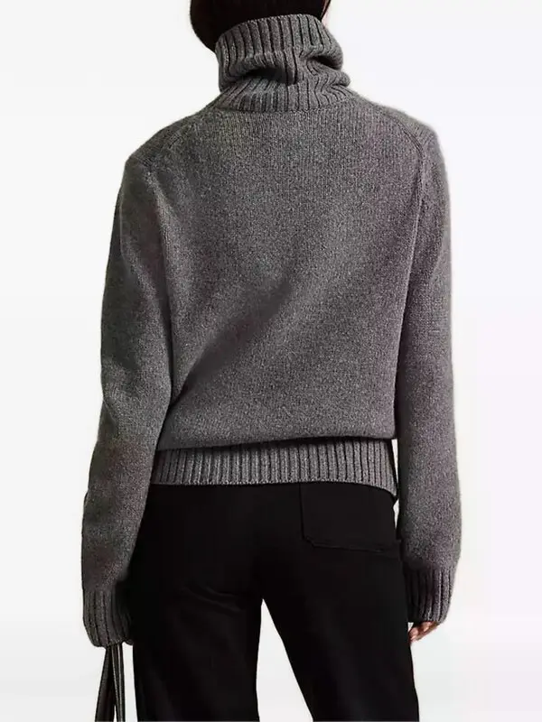 Polo Ralph Lauren Roll-neck Ribbed-trim Sweater