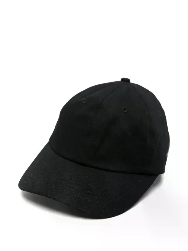 LANVIN Curved Peak Baseball Cap - Black