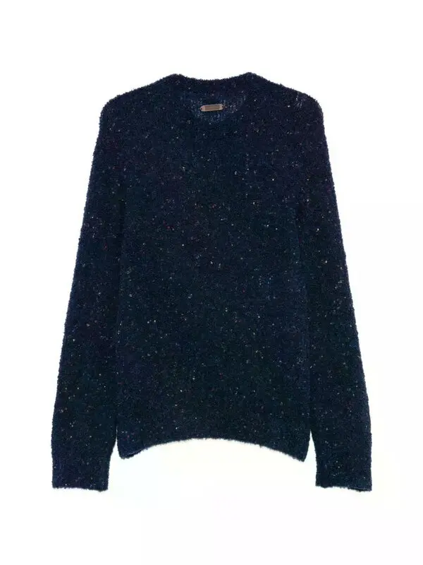 Moschino Teddy Bear Flecked Sweater