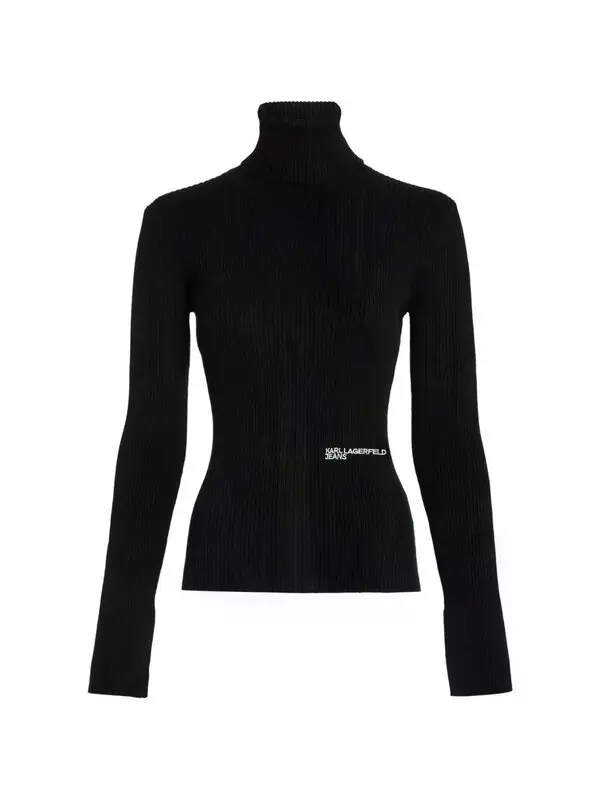 Karl Lagerfeld Lightweight Roll-neck Sweater