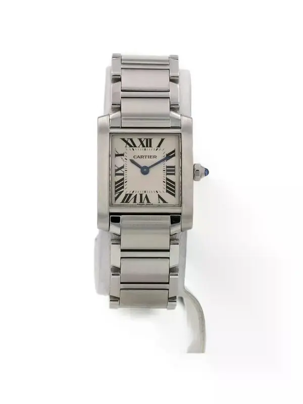 Cartier 25mm Tank Française Watch - Neutrals