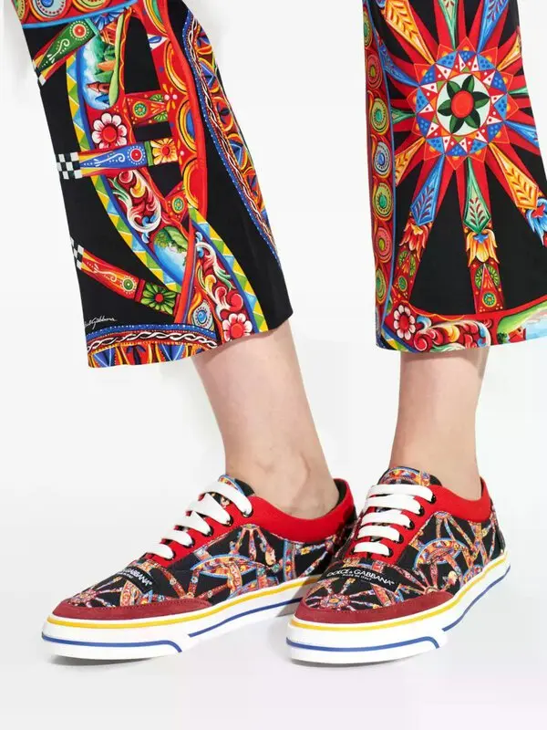 Dolce & Gabbana Carretto-print Sneakers