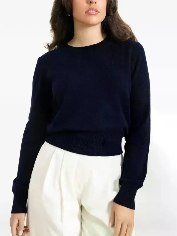 Misha Collection Ribbed-trim Sweater