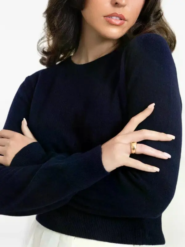 Misha Collection Ribbed-trim Sweater