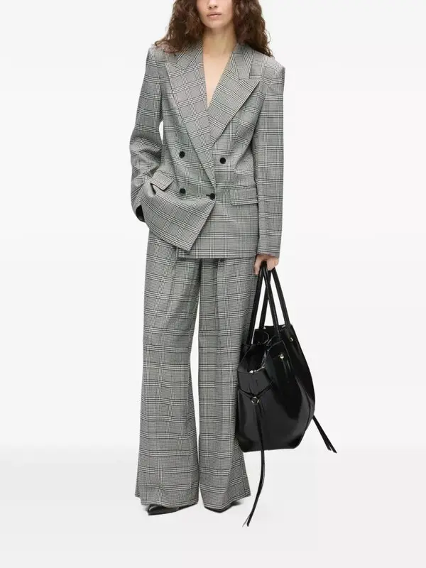 Karl Lagerfeld Structured Checked Blazer