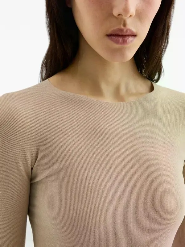 JIL SANDER Ribbed-knit Top