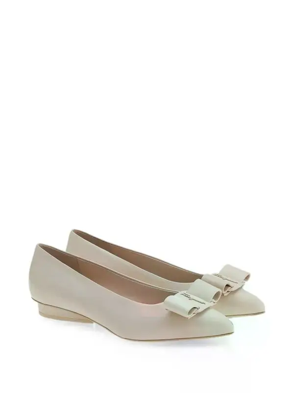 FERRAGAMO Vara Bow-detail Ballet Flats