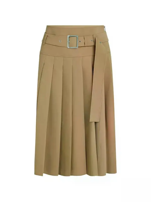 Karl Lagerfeld Pleated Midi Skirt