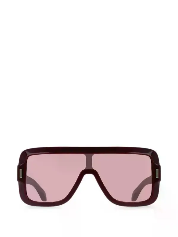 FERRAGAMO Geometric-frame Sunglasses