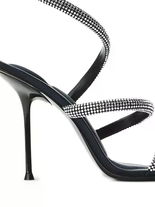 Alexander Wang Julie Crystal-coil Sandals