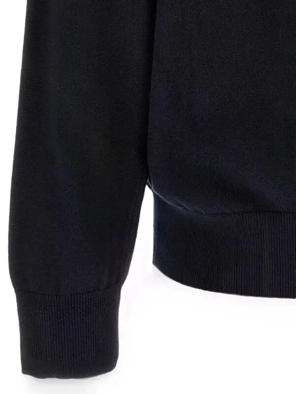BOSS Knitted Jacket In Cotton And Cashmere