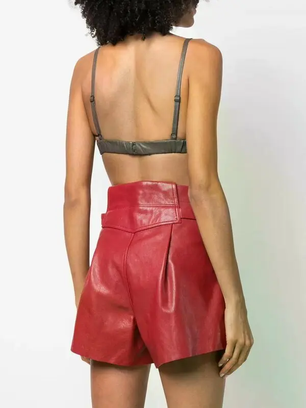 THE MANNEI Sierra Leather Bralette