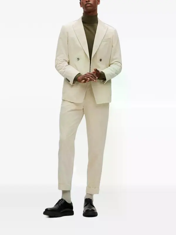 Hugo Corduroy Pleated Trousers