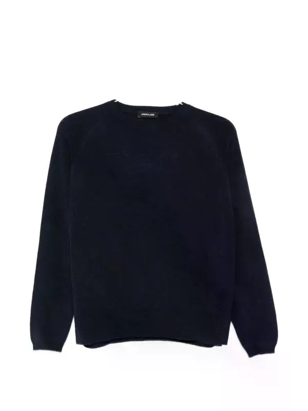 ANNE CLAIRE Raglan-sleeve Wool Sweater