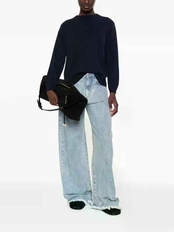 ANNE CLAIRE Raglan Sleeve Wool Sweater
