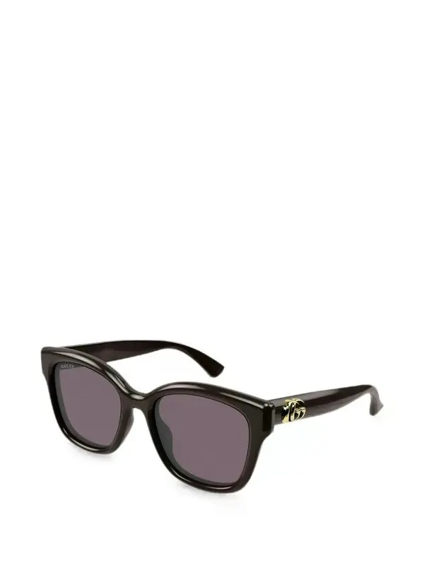 Gucci Double G Square-frame Sunglasses