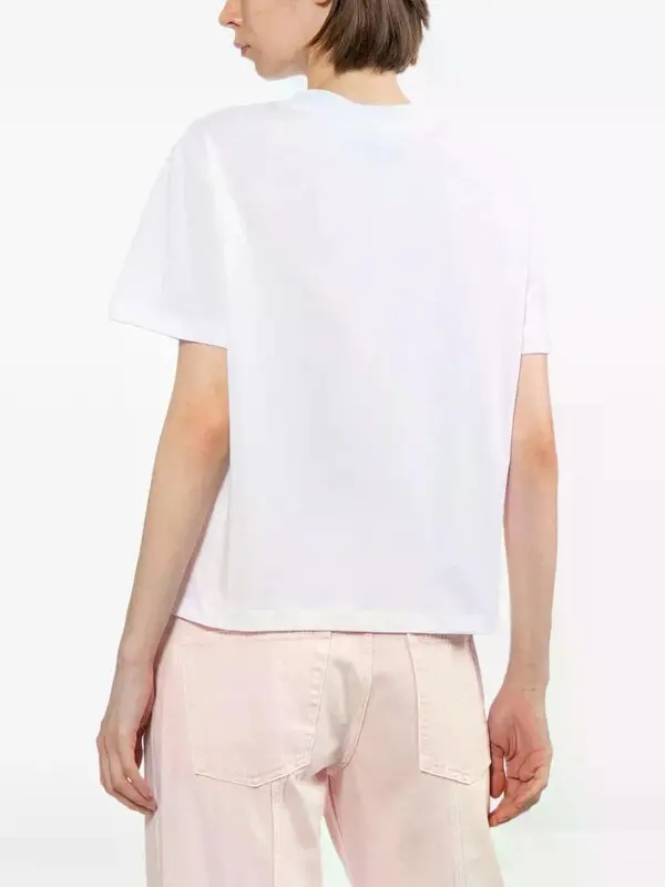 A.p.c. Logo-embroidered T-shirt