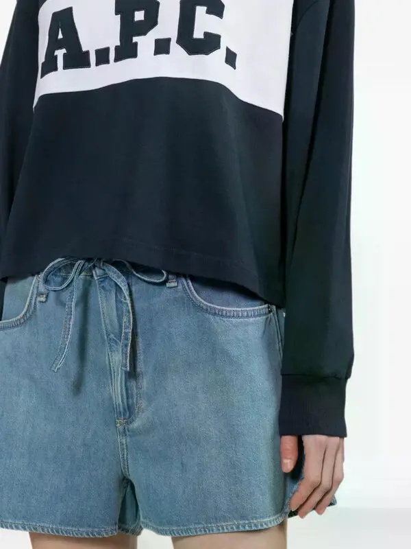 Rag & Bone Belt Loops Denim Shorts