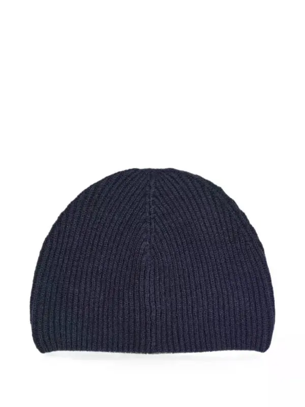 CHARLES JEFFREY Ribbed Violin-patch Beanie Hat