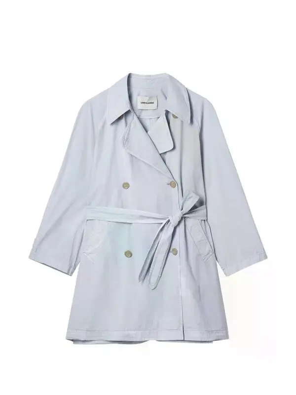LOW CLASSIC Double-breasted Belted Coat