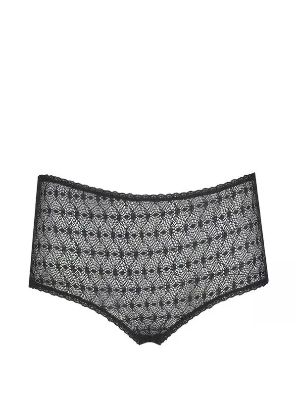 LAURA URBINATI Lace Culotte Briefs