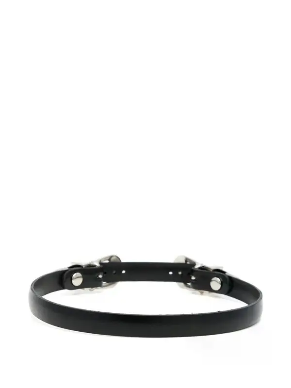 Toga Western-buckle Leather Bangle
