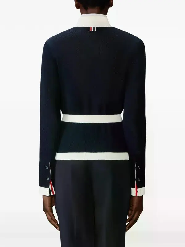 Thom Browne Bow-detail Cardigan