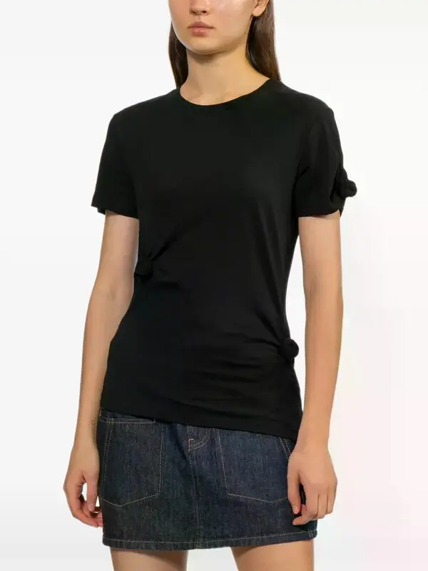 Helmut Lang Knotted Baby Tee