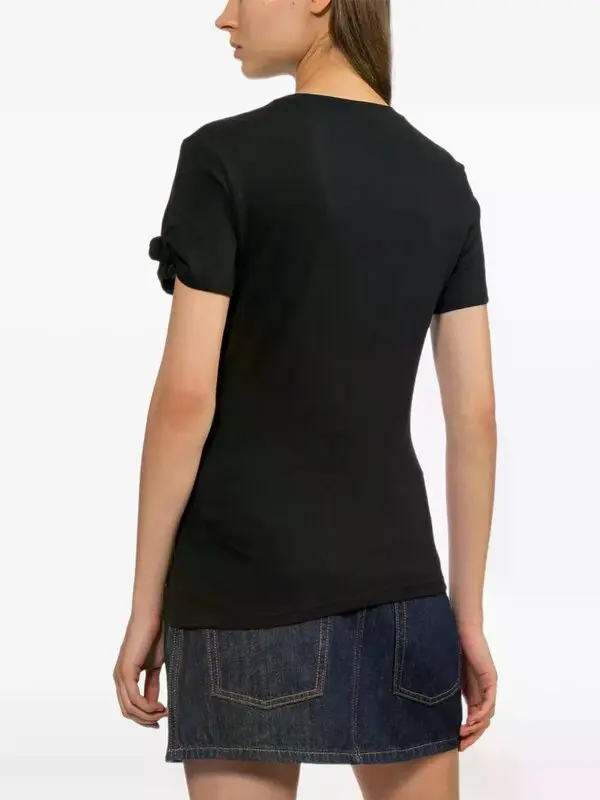 Helmut Lang Knotted Baby Tee