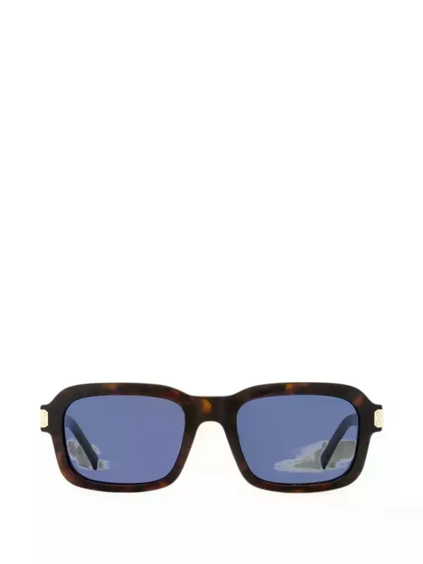 Mcm Rectangular Frame Logo Plaque Sunglasses